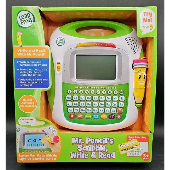 Leapfrog | Toys | Leapfrog Mr Pencils Scribble Write Read Educational ...